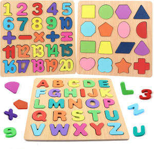 Captain India ABCD Wooden Puzzle Learning Educational Game Board For ...