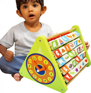 Shumee 5-in-1 STEM Activity Triangle for kids with ABCD, Counting ...