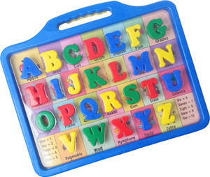 Hi Tech 2-in-1 Alphabet Slate, Learn Pictures, Spellings, Alphabets ...