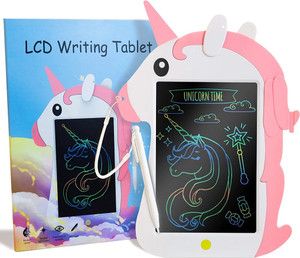 giftsrus Unicorn LCD Writing Tablet with Stylus-Birthday Gift for Kids ...