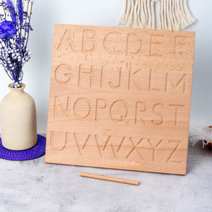 SHALAFI ABC Trace Letters Writing Practice Learning Board Slate ...