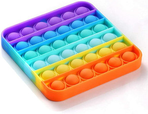 LONGMIRE Pop It Fidget Toys,Push Pop Bubble Fidget Sensory Toy ...