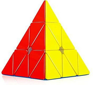 Gupta sales Best Pyraminx Pyramid Cube 3x3 High Speed Triangle Puzzle ...