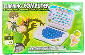ParthvikEnterprises Ben 10 Version Learning Laptop /Computer for Kids ...