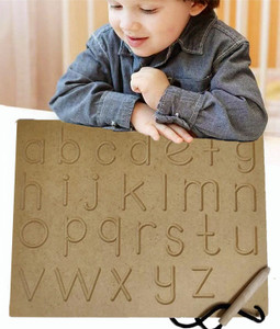 SHALAFI Learning Alphabet Tracing Slate Small abc Writing Practice ...