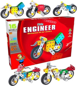 SHIPEASE Bike Little Engineer Mechanical Kit for Kids Building Blocks ...