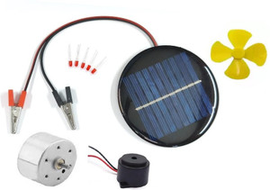 ERHIndia 80 mm Diameter Round Solar Panel Science Project Kit with DC ...