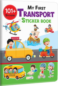 GO WOO My First Transport Sticker Book: Adventure with 101+ Stickers ...