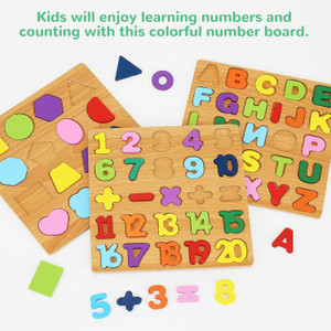 Captain India ABCD Wooden Puzzle Learning Educational Game Board For ...