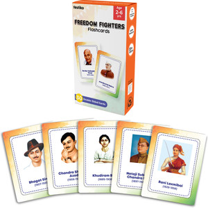 Festiko 1 Set of 30 Pcs Freedom Fighter Flashcards for Kids Price in ...