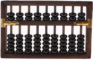 Lyla Professional 9 Column Abacus Calculator With Reset Button ...