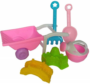 aparna's collection Plastic Beach Castle Water Tools Toys Sand Game ...