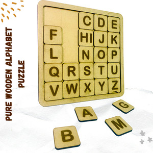 KALAM Wooden Alphabet for Kids Learning Price in India - Buy KALAM ...