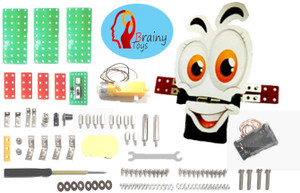 Brainy Toys Bot Kit,Plastic And Metal Kit,Learn Robotics & Mechanism ...
