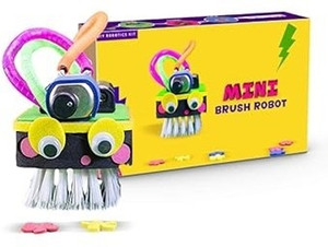 Be Cre8v 2-in-1 Pack Stem Electronic Brush Bots DIY Educational ...