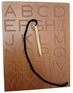 ARVANA Alphabet Tracing Board AtoZ Letter Educational Slate Writing ...