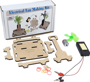 StepsToDo Electrical Fan Making Kit STEM Learning Toy Do It Yourself ...