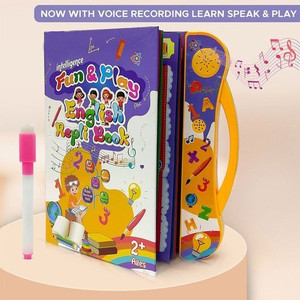 Whimsies Kids Interactive English Learning Talking Book with Voice ...