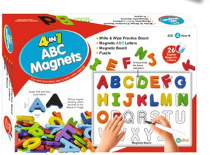 Ekta Toys 4in1 ABC mangnets ek-009 Educational Board Games - 4in1 ABC ...