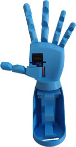 Printed Bots Prosthetic Hand 3D Printed DIY kit With 1 SG90 Servo Motor ...