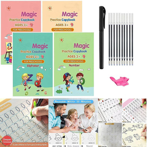 Ank Magic Practice Copybook, Number Tracing Book For Preschoolers With ...