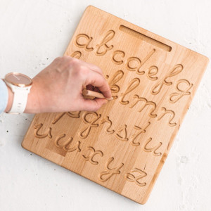 SHALAFI Writing Practice Boards Small English Alphabet Tracing Board ...