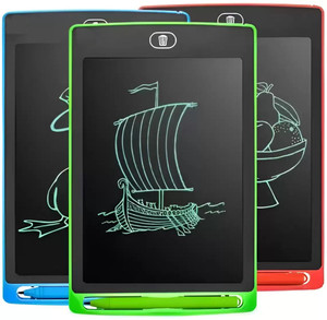 Vicorp Reusable LCD Writing Board, 8.5 Inch Digital Slate with Stylus ...