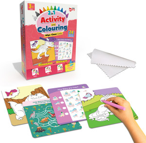 Little Berry Flash Cards for Kids: Dino & Unicorn, Colour & Activity ...