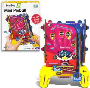 Smartivity Pocket Pinball for Kids Ages 6-8-10-12 Years | Hand-Held ...