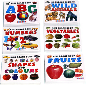 HOMESHOPEEZ Mini Pocket Books - MP-Alphabets, Wild Animals, Numbers1-20 ...