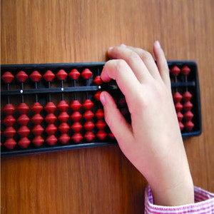 90 Degree Junior Abacus Tool Kit Counting Frame Scale Kit for Kids 17 ...