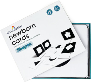 Brainsmith Shapes Learning Picture Flash Cards Set for Baby and Infants ...