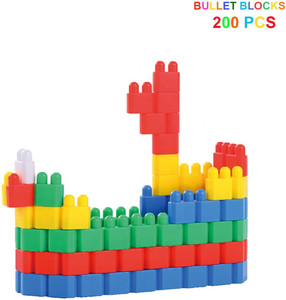 SAFESEED New Bullet Blocks for Kids 200Pcs in a Box Educational ...