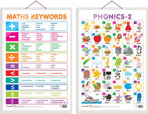 Set of 2 MATHS KEYWORDS and PHONICS - 2 Early Learning Educational ...