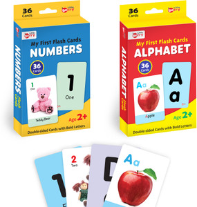 Little Berry My First Flash Cards for Kids (Combo Set of 2): Alphabet ...