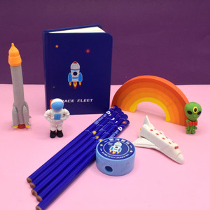 Kiditos Stationary Toy Set Diary, Pencils, Erasers, Sharpeners for Kids ...