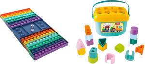 PSA zone Plastic First Block ABCD Shape, Pop It Fidget Toy Price in ...