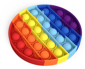 littlewish Round Pop It Fidget Toy, Puppet, Fidget Sensory Toy(Pack of ...