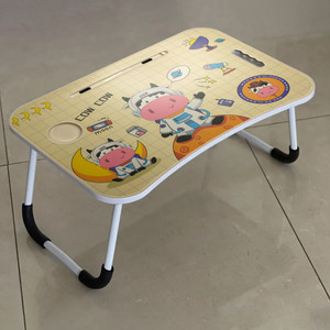 RAINBOW RIDERS Multi-Purpose Foldable Study Table Wooden Rectangular ...