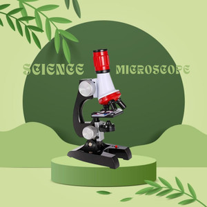 Glenston Microscope Kit with LED 100X 400X and 1200X Magnification for ...