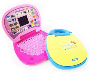 Happy bive Battery Operated Educational Learning Laptop Toy with LED ...