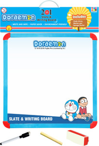 Doraemon 2 In 1 Slate & Writing Board Price in India - Buy Doraemon 2 ...