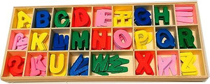 Monty Maestro Alphabet Colour Letters with Storage Tray Price in India ...