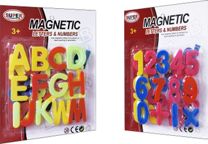 Moksh Learning Numbers,Educational Magnets with Learning ABCD Letter ...