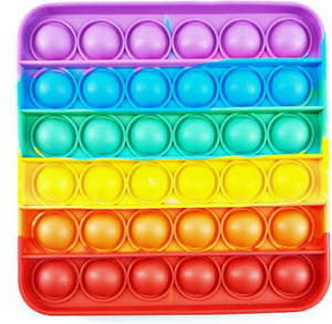 jonam Pop It Fidget Toys,Push Pop Bubble Fidget Toy,Autism Special ...