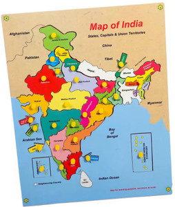 Cyrus Top Sale Indian Map /Board Game/Educational/Learning Game for ...