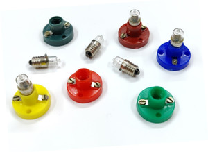 ERHIndia (12 Pair) Mini Bulb Holder for Simple Electric Circuit Kit ...