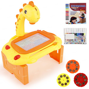 FIDDLERZ 2 in 1 Drawing Board & Art Projector Table for Painting ...
