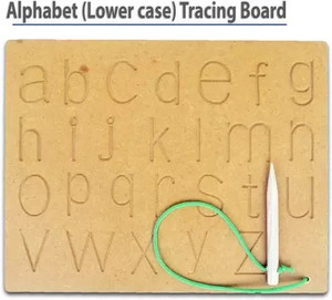 SHALAFI Small English Alphabet Tracing Board/Slate/Writing Practice ...