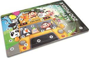 BULL ABCD Alphabet in Simple Jigsaw Cardboard Puzzles for Kids Learning ...